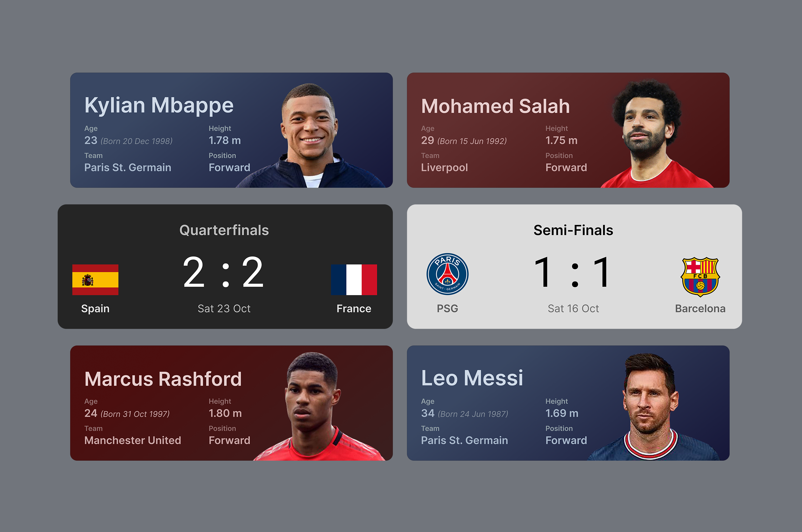 Various Interfaces - GiantCrush.com